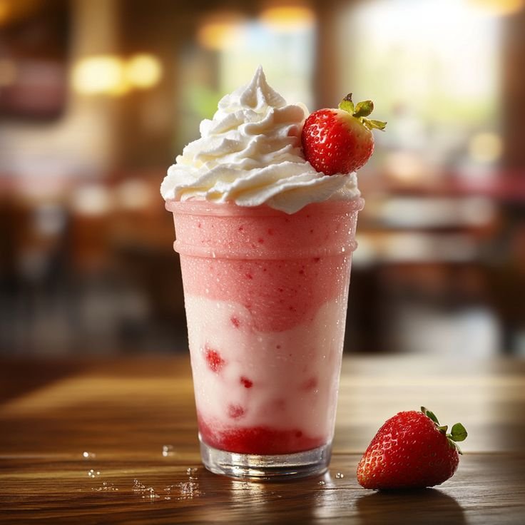 Strawberry Shake – Bon Appétit Cafe